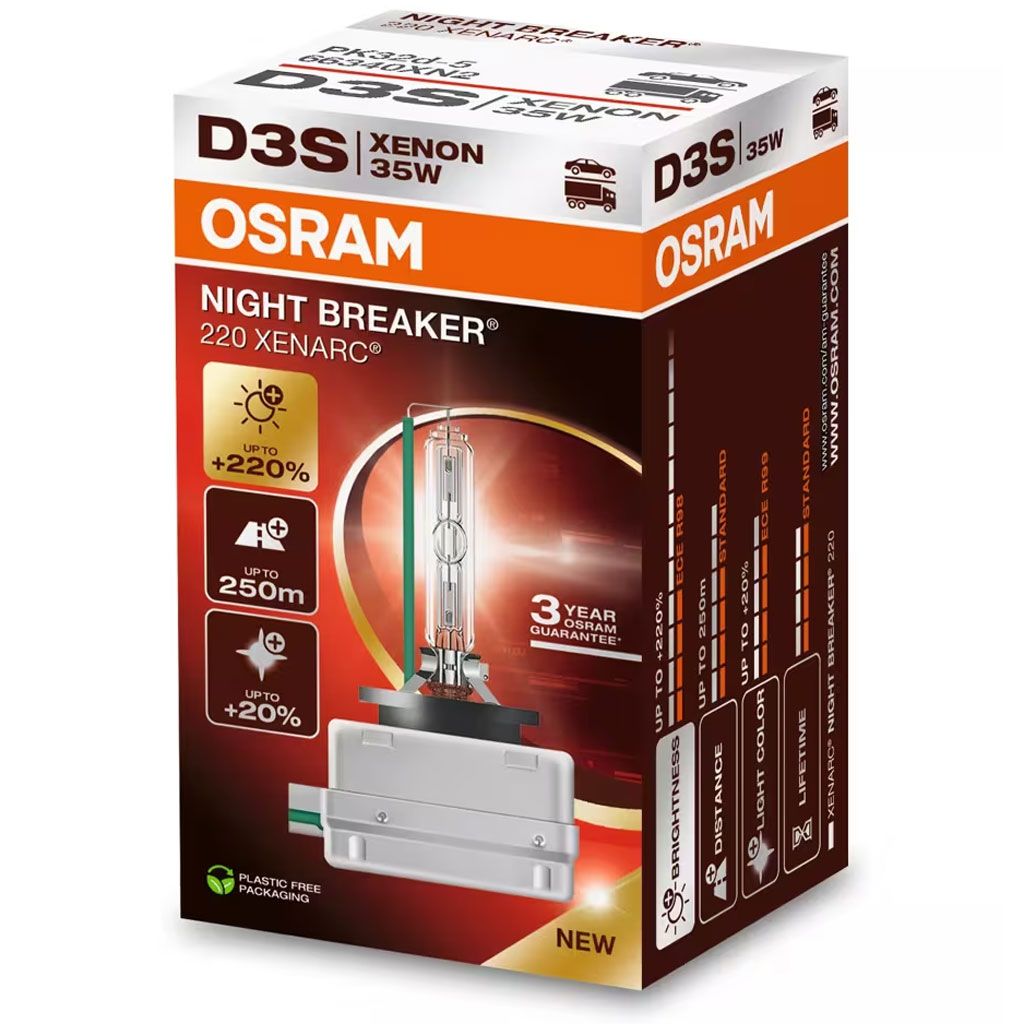 Autožárovka Osram Xenarc Night Breaker 220 D3S 42V 35W PK32d-5 220%...