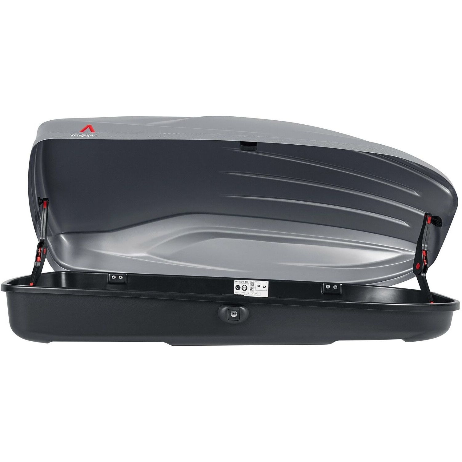 Střešní box G3 Absolute 320 - objem 240l / pravostranné otevírání