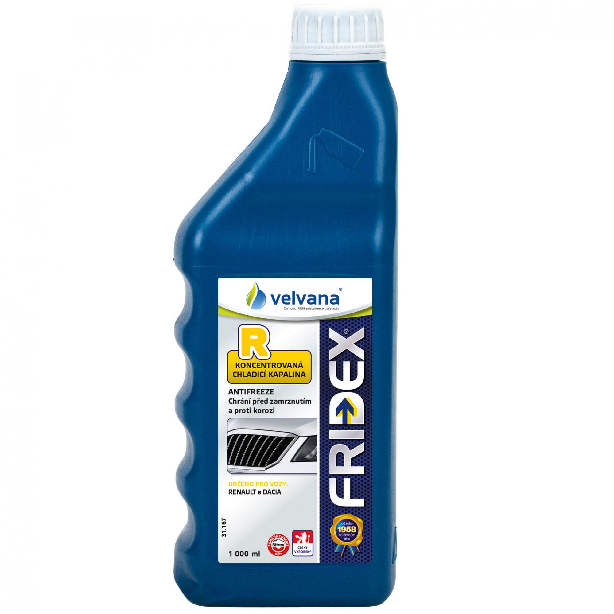Chladící kapalina Fridex R / Renault - 1l Velvana