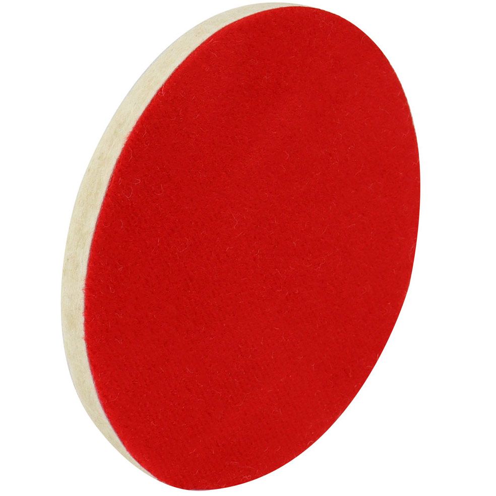 Leštící kotouč filcový 125x10mm - na hliník / sklo / světlomety / d...