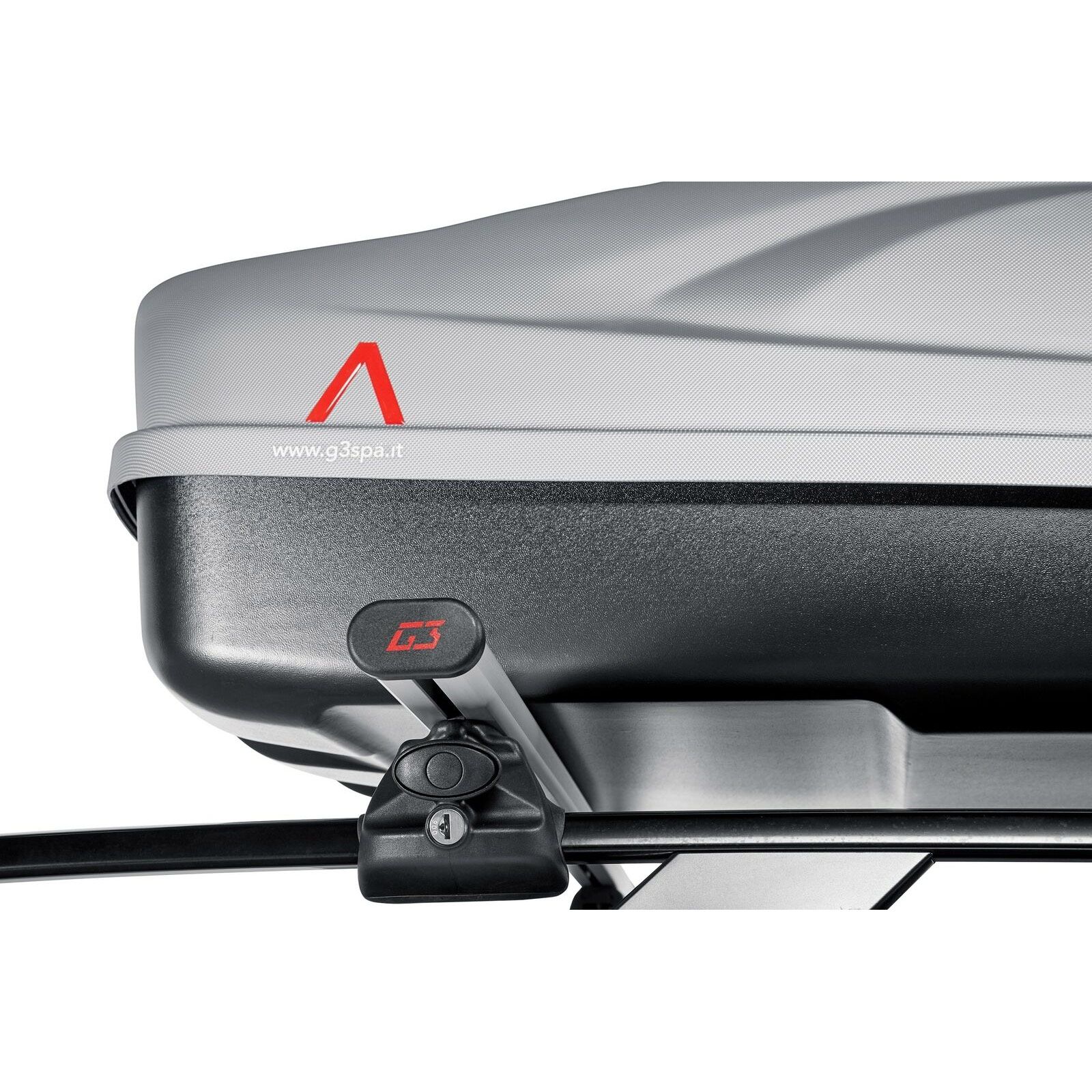 Střešní box G3 Absolute 320 - objem 240l / pravostranné otevírání