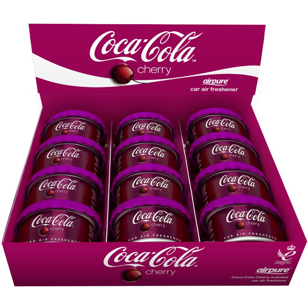 Osvěžovač vzduchu / vůně do auta Airpure - Coca-Cola Cherry Airpure