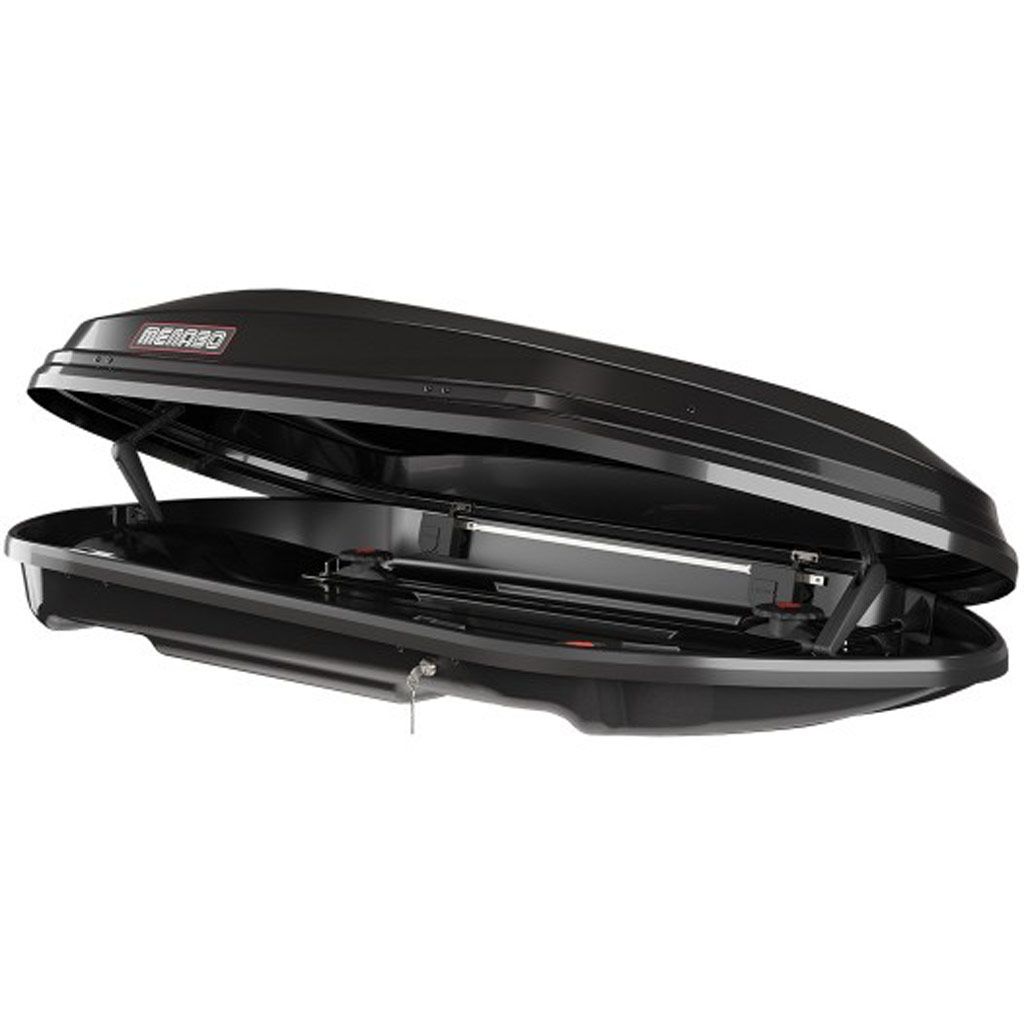 Střešní box Menabo Diamond 450 Black - objem 450l / pravostranné ot...