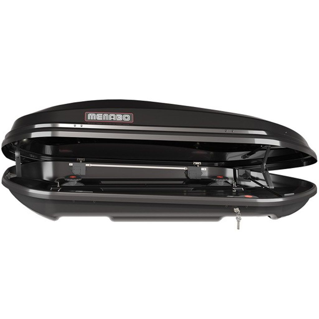 Střešní box Menabo Diamond 450 Black - objem 450l / pravostranné ot...